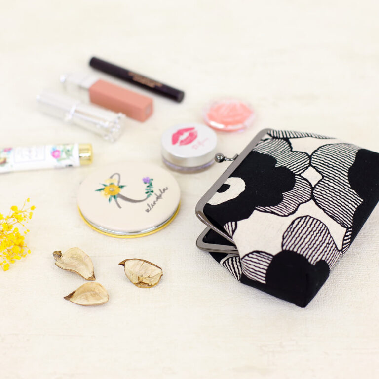 がま口ポーチ（マロン） | 株式会社イナダ商事オフィシャルサイト